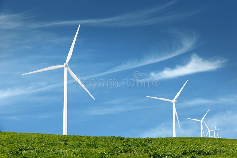 Wind Turbines Picture. Image: 9719135