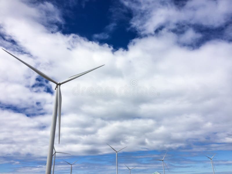 Wind turbines stock image. Image of farm, generation - 89261835