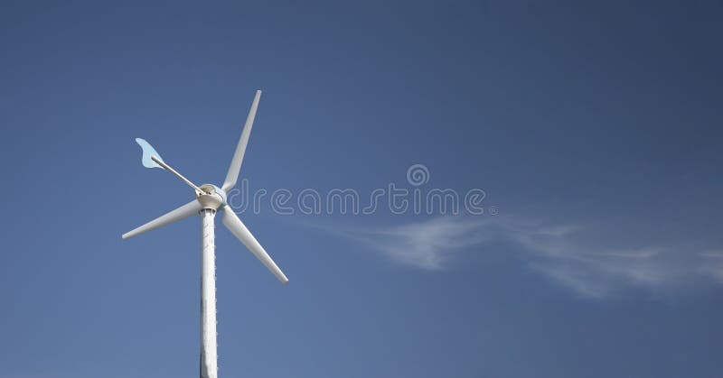 Wind Turbines, Clean Energy Natural Energy Stock Image - Image of ...