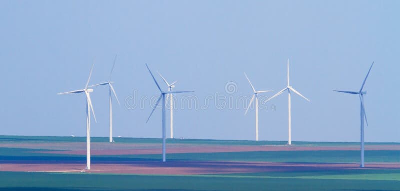 Wind turbines stock photo. Image of turbine, technology - 31075574