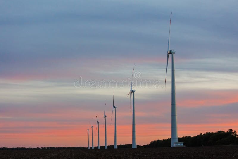 Wind Turbines Energy Production Using Clean and Renewable Energy ...