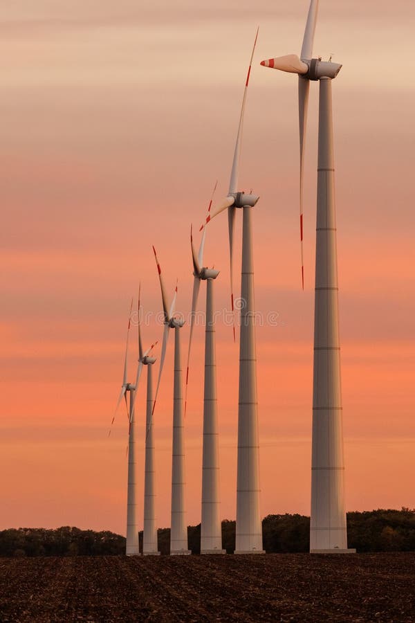 Wind Turbines Energy Production Using Clean and Renewable Energy ...