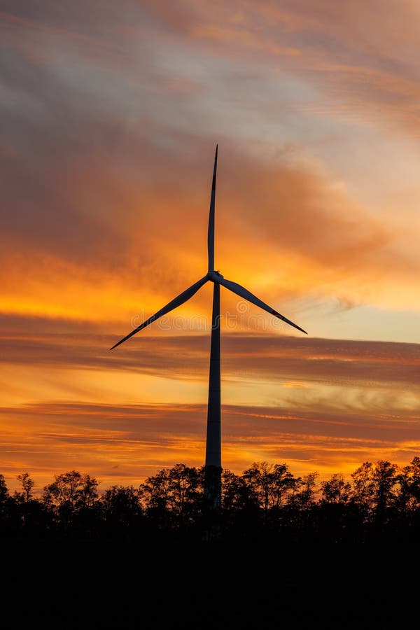 Wind Turbines Energy Production Using Clean and Renewable Energy ...