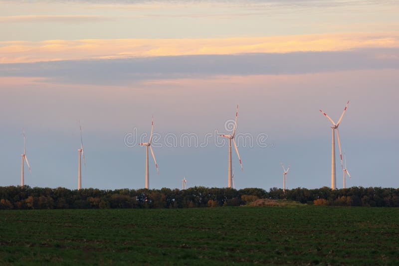 Wind Turbines Energy Production Using Clean and Renewable Energy ...