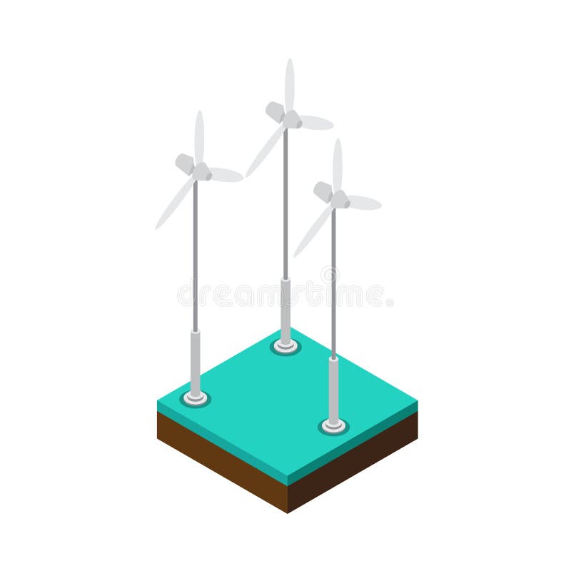 Wind Farm Turbines Icon Stock Illustrations – 619 Wind Farm Turbines ...