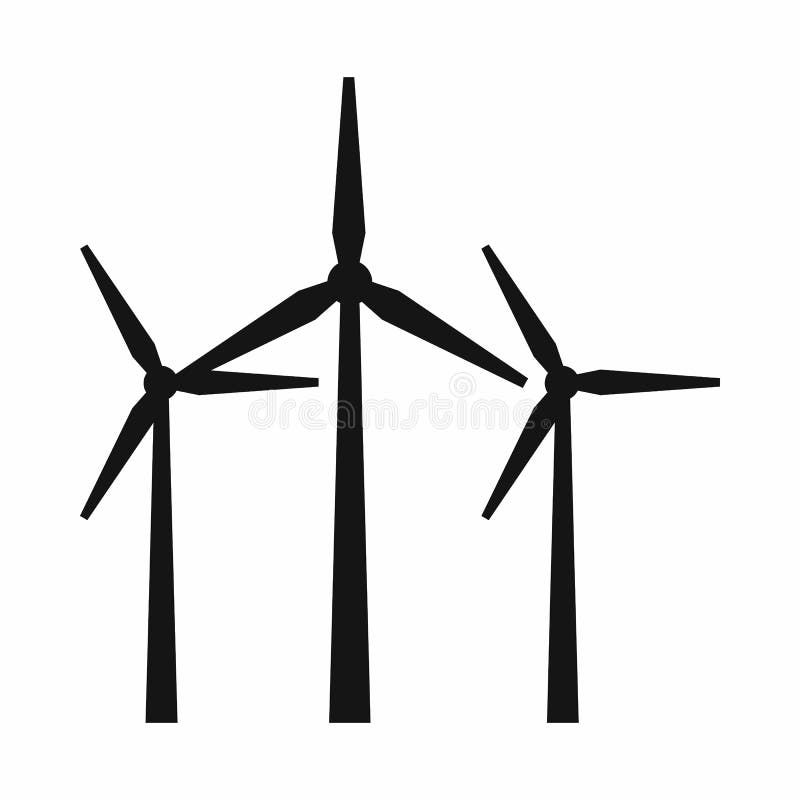 Wind Turbine Icon