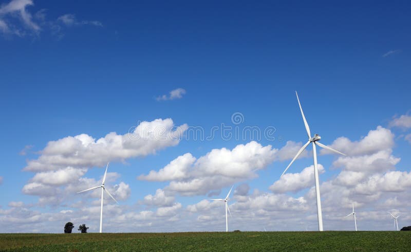 Wind Turbines for the Production of Renewable Electricity Withou Stock ...