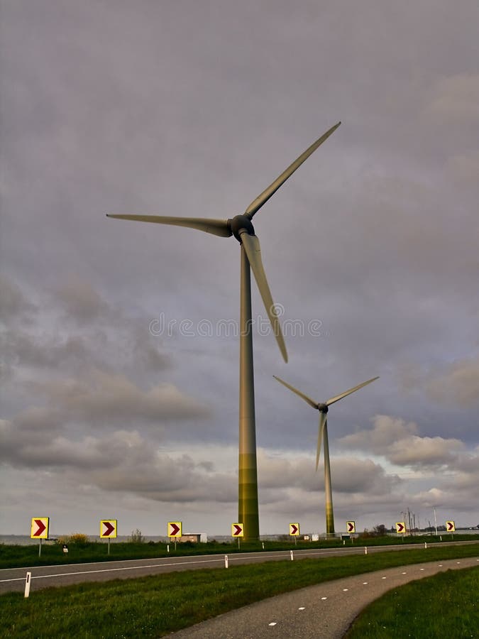Wind Turbines with Propellers of Three Blades Stock Image - Image of ... Wind Turbines with Propellers of Three Blades Stock Image - Image of ...