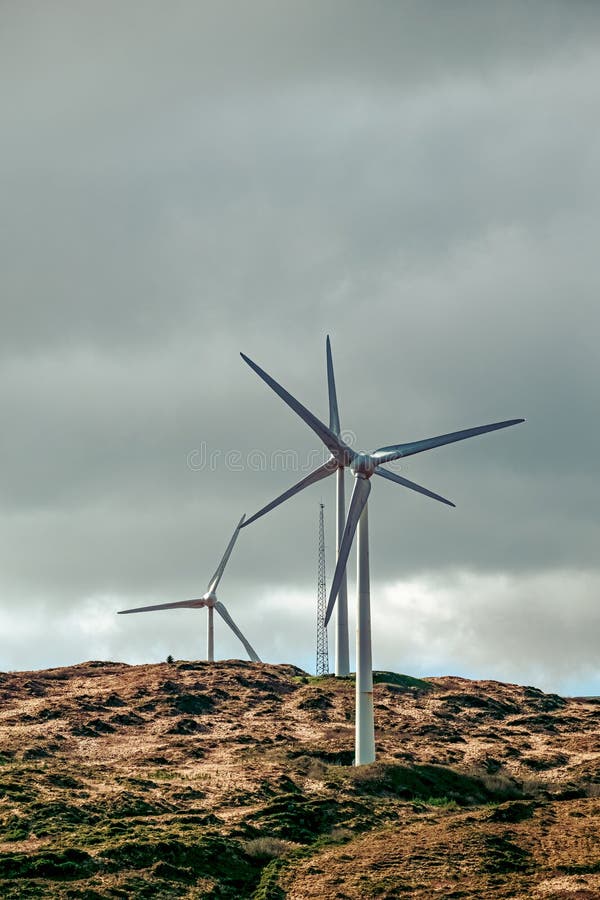 The Wind Turbines are a Reminder of the Power of Nature, a Force that ...