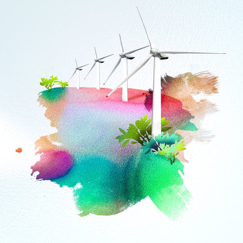 Stylized Windmill Stock Photos - Free & Royalty-Free Stock Photos from ...