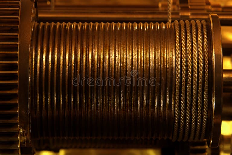 Wind-up device stock photo. Image of copper, mechanism - 19917396