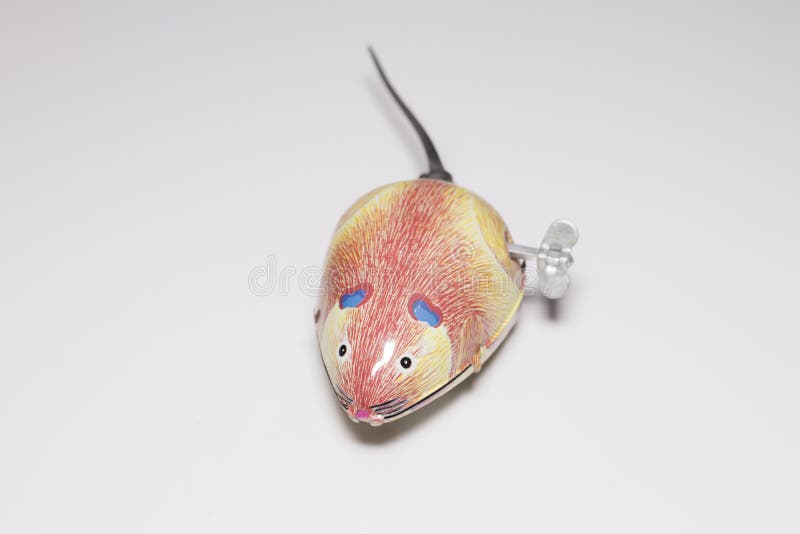 Wind up mouse stock image. Image of metal, mouse, mechanical - 12084273