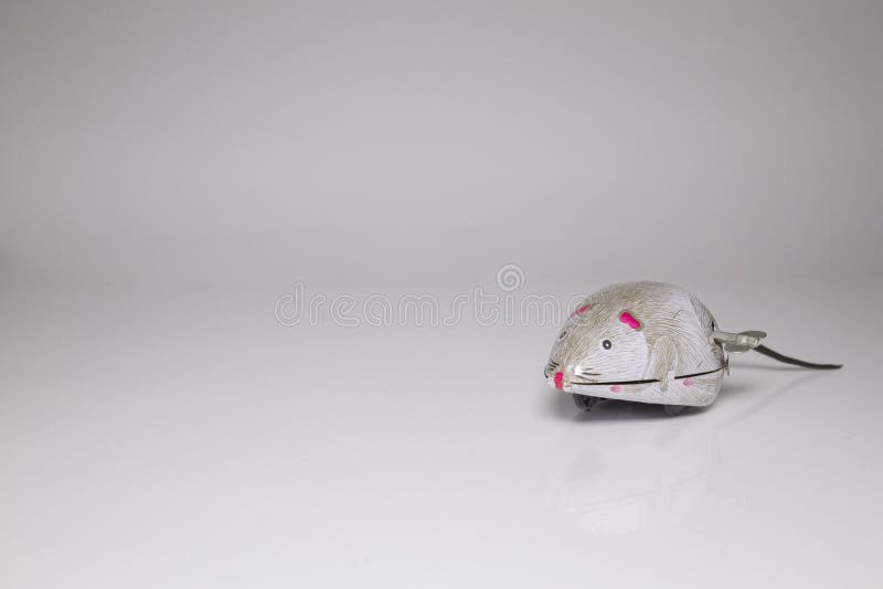 Wind-up mouse stock photo. Image of view, tail, dusty - 84508338