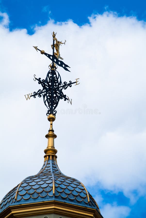 Wind vane stock photo. Image of decoration, object, dome - 43605126
