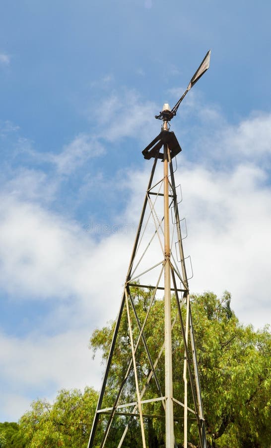 Wind Vane stock photo. Image of vane, geometric, blue - 70767092