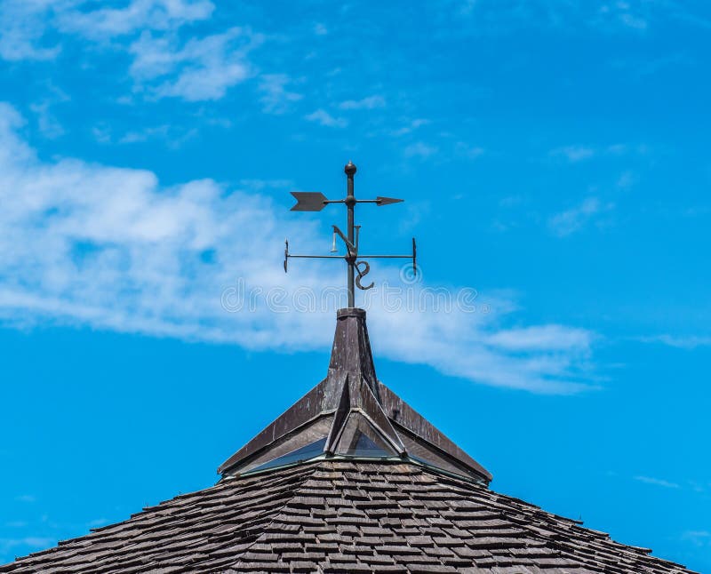 Wind Vane stock photo. Image of meteorology, breeze, measurement - 65592076