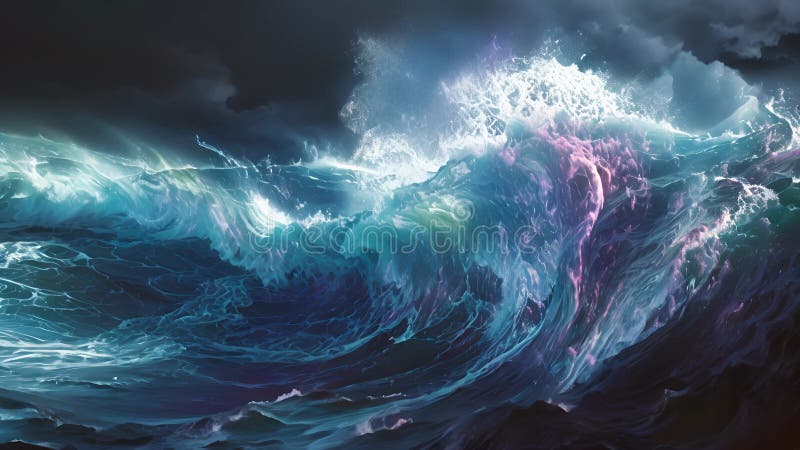 Wind and Wave Data is Transformed into a Dynamic Visual Representation ...