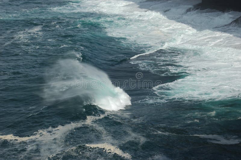 Wind and waves stock image. Image of water, high, rollers - 2215369