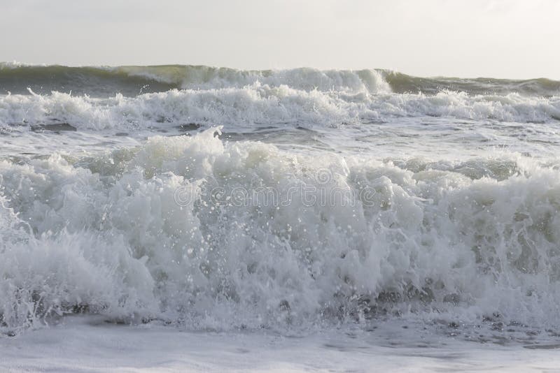 Wind, waves and rains stock image. Image of relax, landscape - 83547831