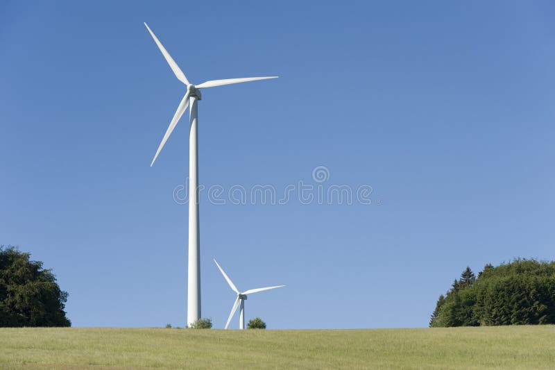Wind wheel stock image. Image of energy, powersupply - 20668137
