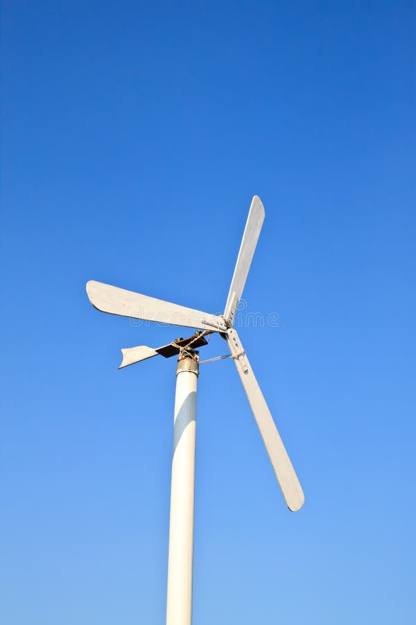 Wind wheel stock image. Image of cloud, blue, renewable - 22730163