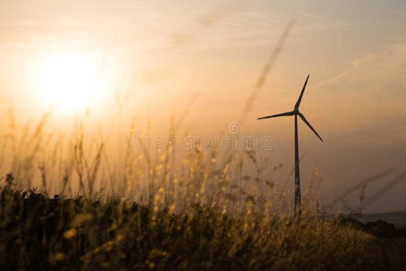 Wind Wheel stock photo. Image of breath, wheel, sunset - 25544176