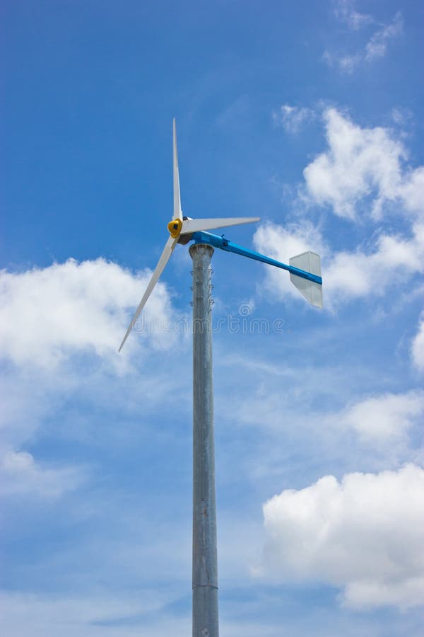 Wind Wheel. stock image. Image of propeller, future, ecology - 34240801