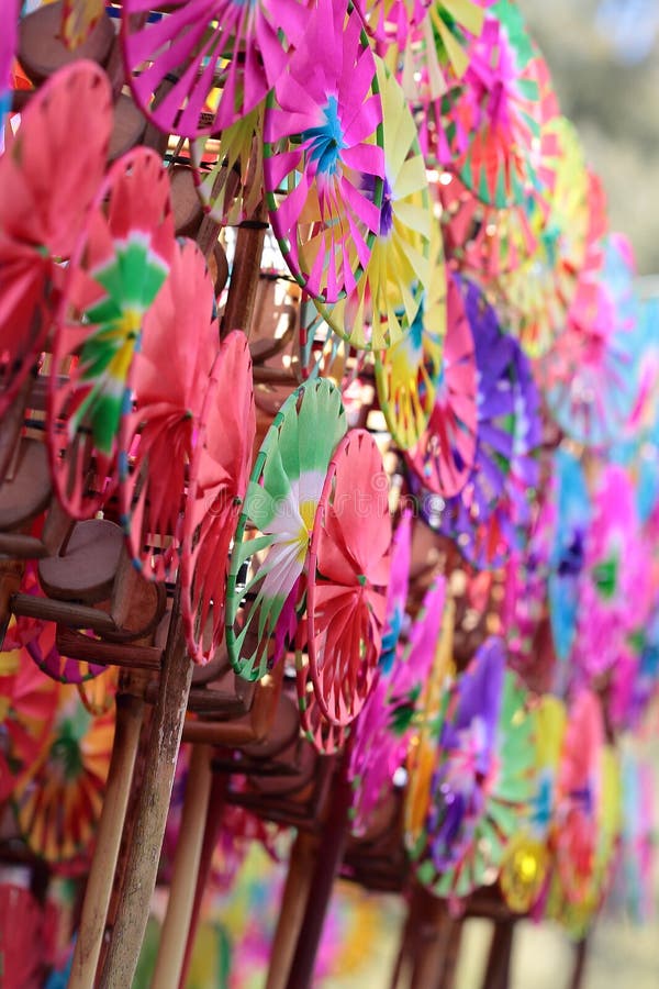 Wind wheel stock photo. Image of childhood, colorful - 37439668