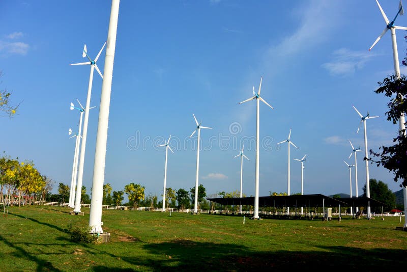Wind wheel in the nature stock photo. Image of electric - 118217060