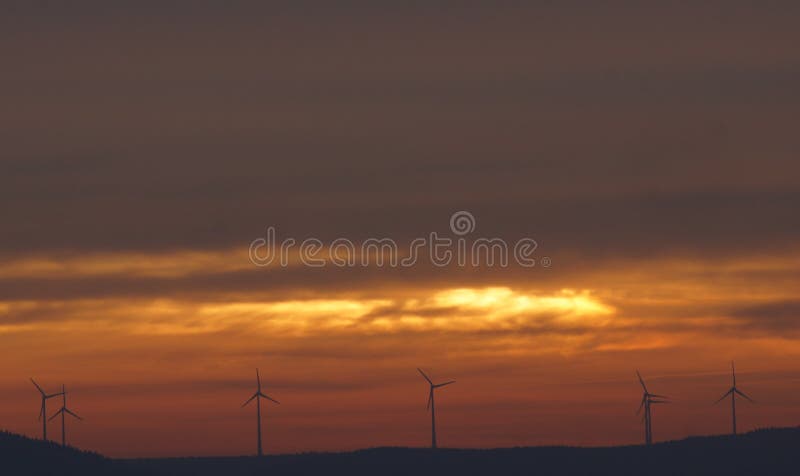 Wind Wheel in the Sunset stock photo. Image of beautiful - 81692964