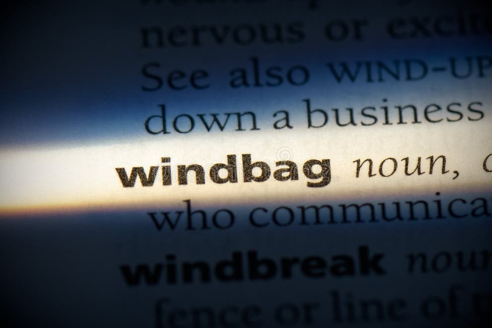 Windbag stock image. Image of concept, detail, idea - 161575983