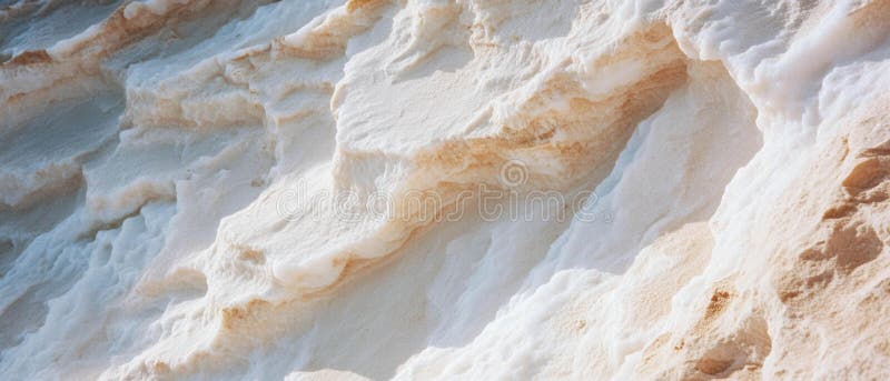 Windblown Sand Dunes Create Captivating Patterns in an Arid Desert ...
