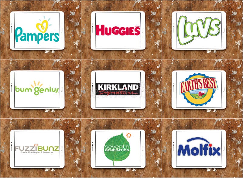 Huggies-Windel-Herstellerlogo Redaktionelles Foto - Bild von ikone ...