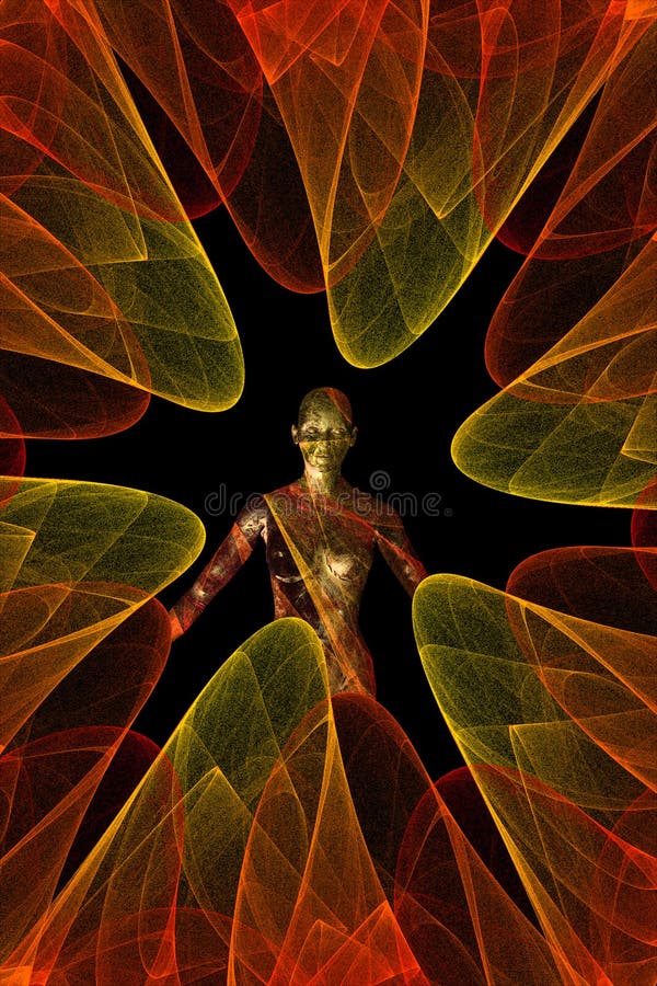 Winden Sich Fractalabbildung Stock Abbildung - Illustration von fraktal ...