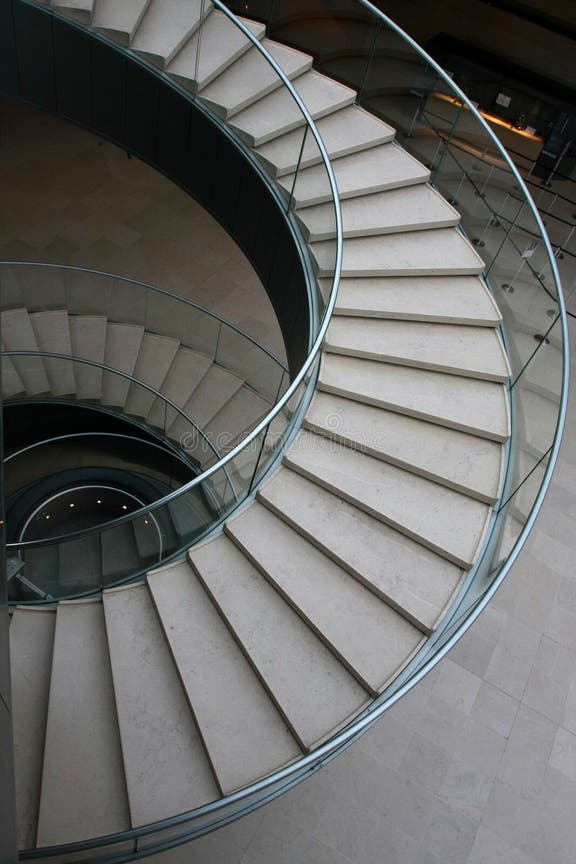 Winden sich Treppen stockbild. Bild von steinmetzarbeit - 6591357