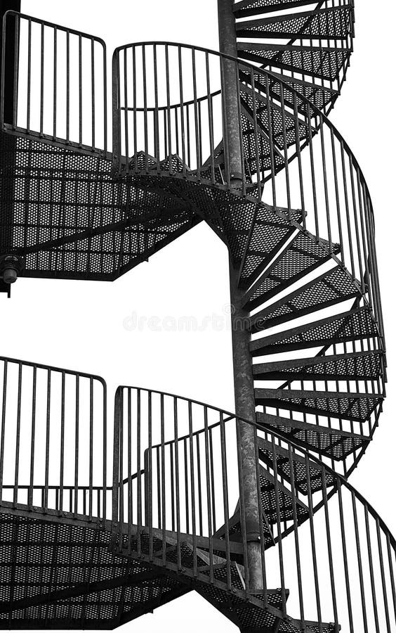 Windende wenteltrap stock afbeelding. Image of architectuur - 35738525