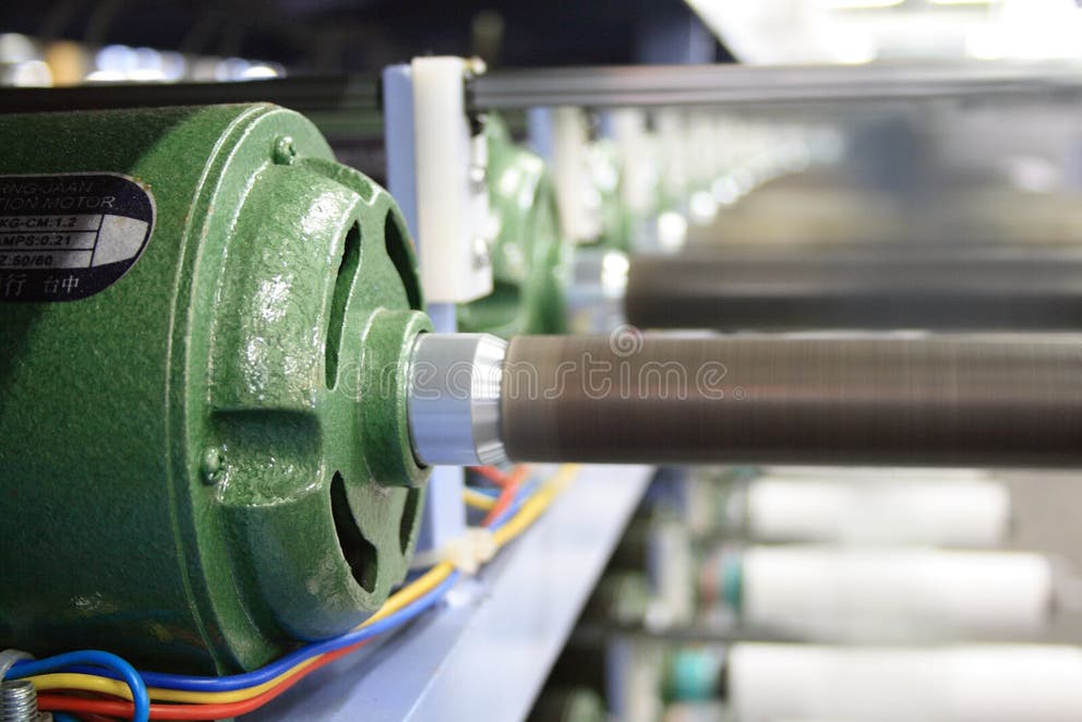 Winder electric motor stock image. Image of motion, movement - 4341209