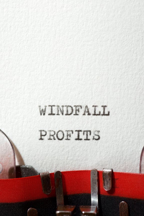 Windfall profits concept stock image. Image of rich - 233083319