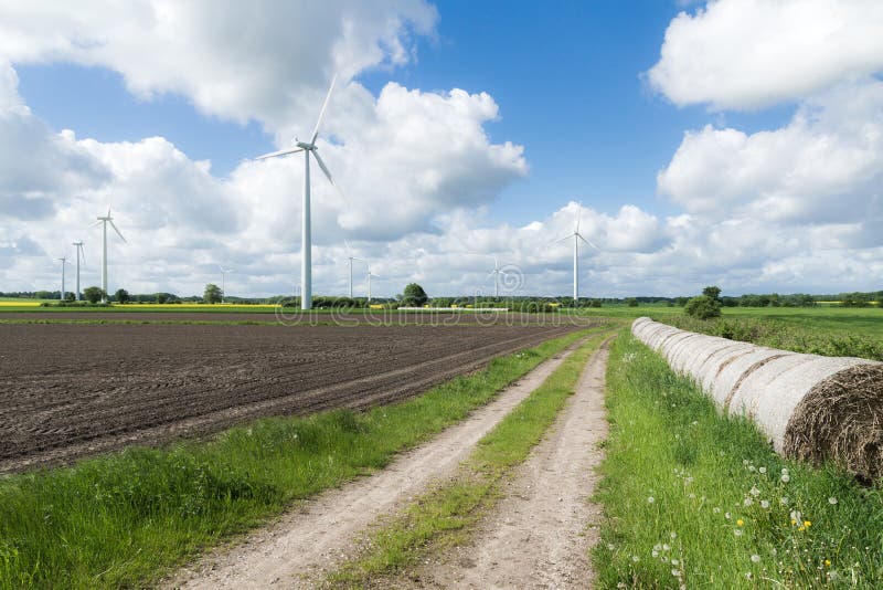 Windfarm stock image. Image of environment, conservation - 32636465