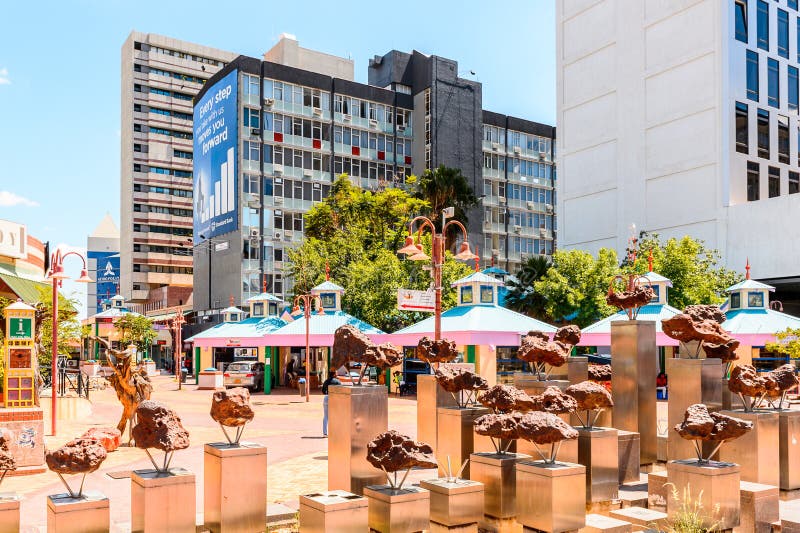 Architecture of Windhoek, Namibia Editorial Stock Photo - Image of ...