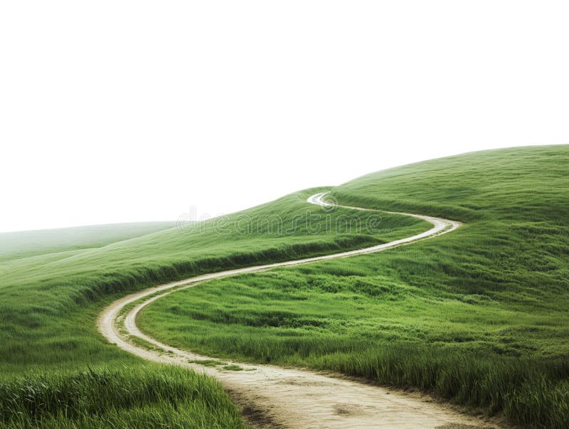 Serene Green Hills Pathway stock photo. Image of beauty - 317252356