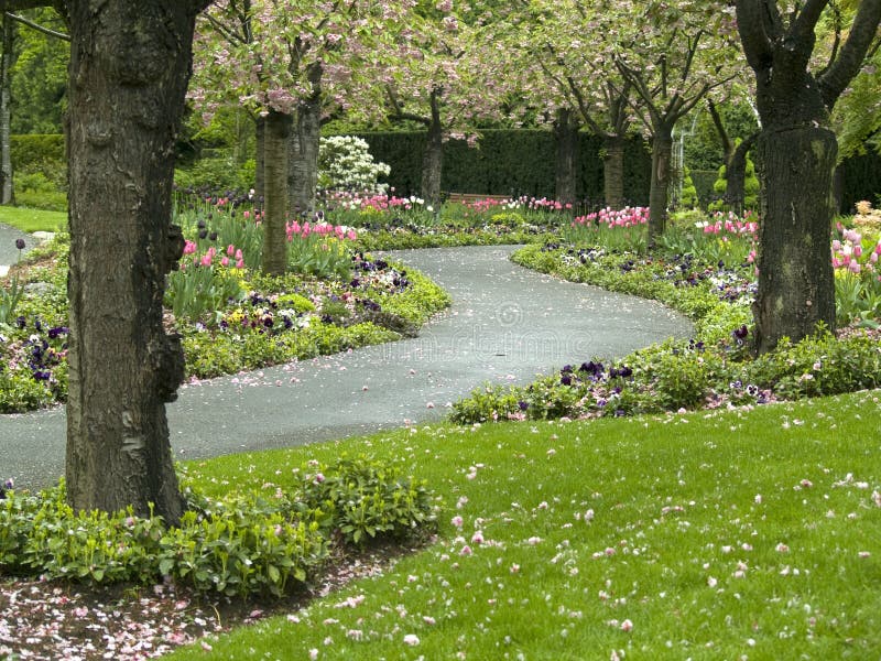 4,525 Winding Garden Path Stock Photos - Free & Royalty-Free Stock ...