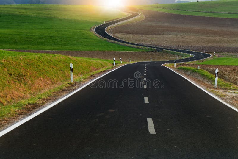 The long Road stock image. Image of road, escape, open - 5982151