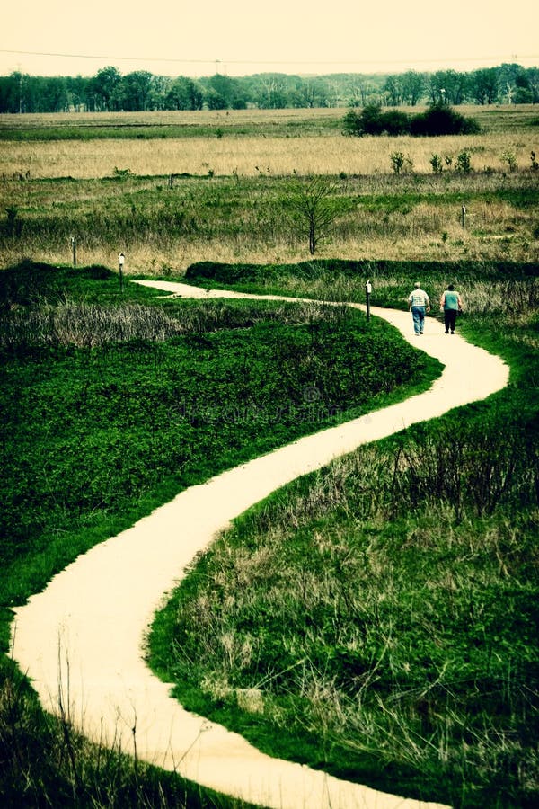 Winding path stock image. Image of process, stroll, trail - 2985497