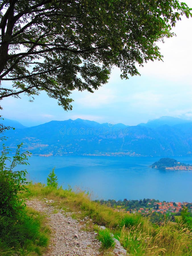 A Winding Path In Mountains Stock Photo - Image of village, tropical ...
