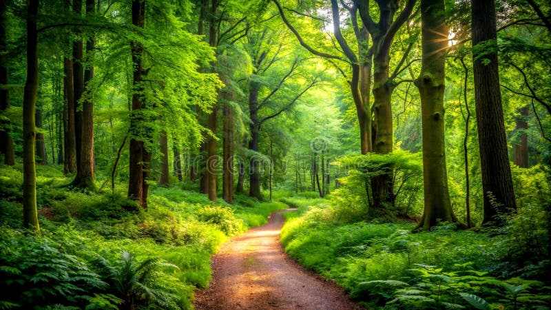 A Winding Path through the Wilderness: Exploring the Serenity of a ...