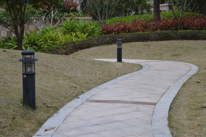 A winding path stock image. Image of fitness, fuzhou - 175362679