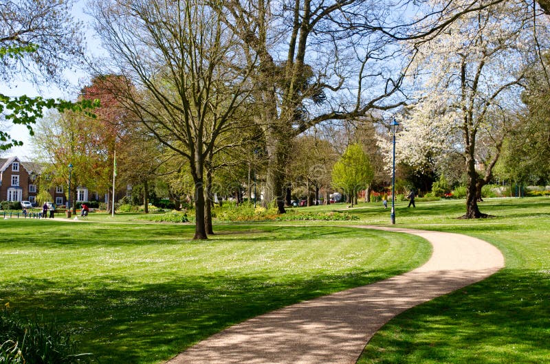 Winding pathway stock photo. Image of grass, path, pathway - 30789424