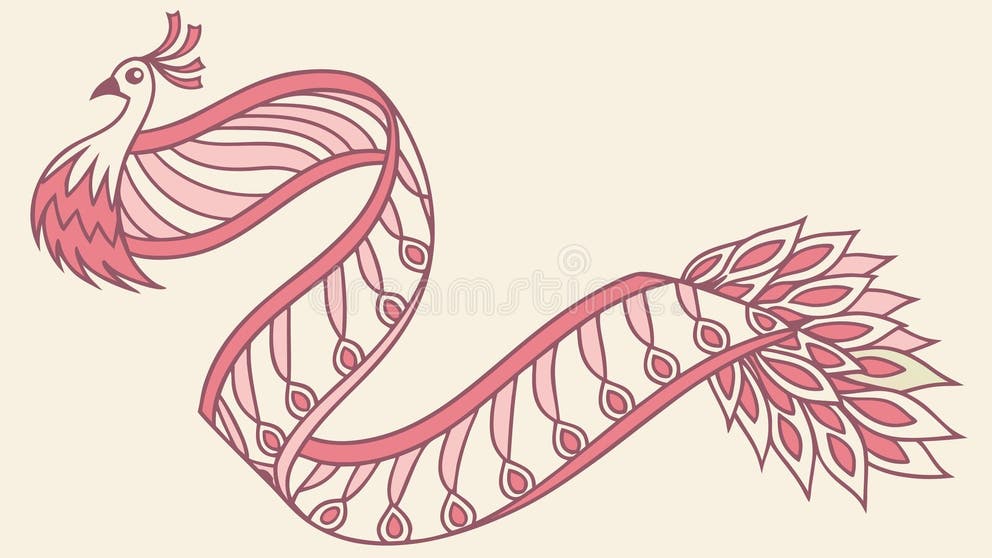 Stylized Feather Patterns Stock Illustrations – 3,007 Stylized Feather ...