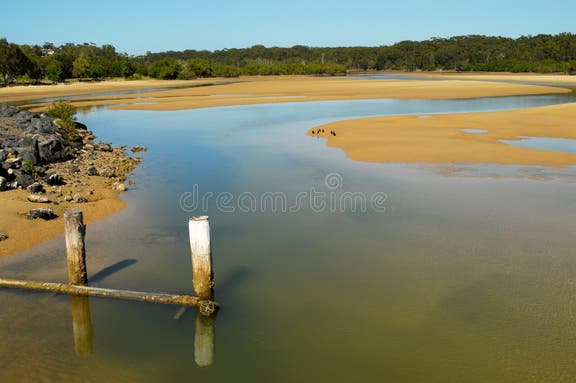 Winding River stock image. Image of river, australia, winding - 1322427